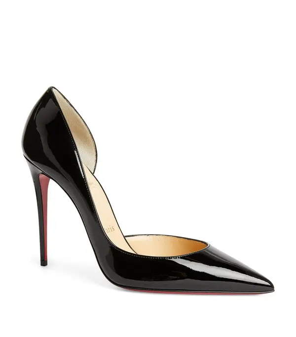 CHRISTIAN LOUBOUTIN Iriza 100 Patent Pumps - Black