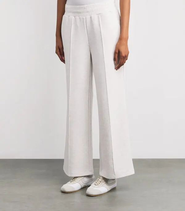 Varley Freesoft Wide-leg Sweatpants - Ivory