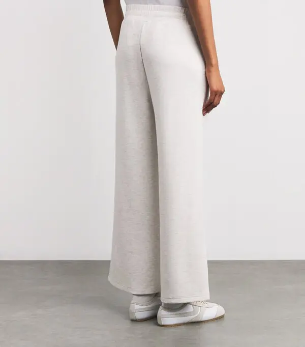 Varley Freesoft Wide-leg Sweatpants - Ivory