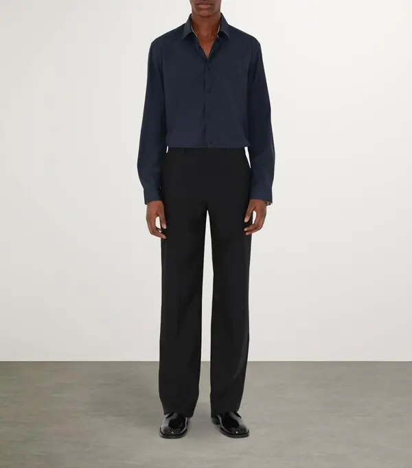 Burberry Stretch-cotton Ekd Shirt