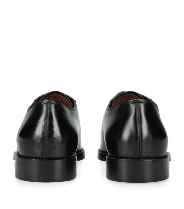 Zegna Leather Torino Derby Shoes