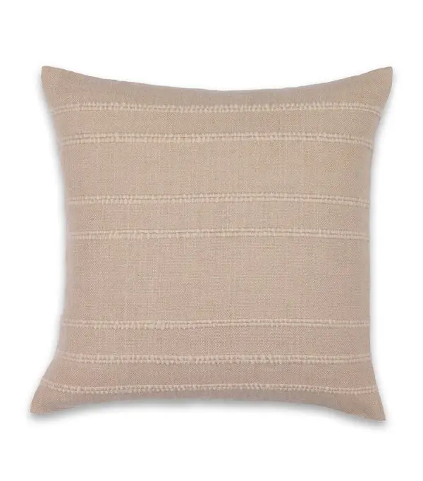HAMAM Wool Alpaca Ribbed Cushion Case - Beige