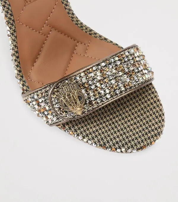 Kurt Geiger Embellished Langley Heeled Sandals