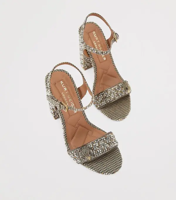Kurt Geiger Embellished Langley Heeled Sandals