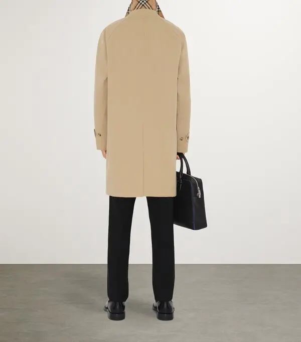 Burberry Camden Heritage Car Coat - Yellow
