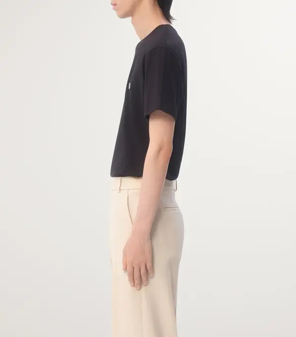 Valentino Garavani Cotton Vlogo T-shirt - Black