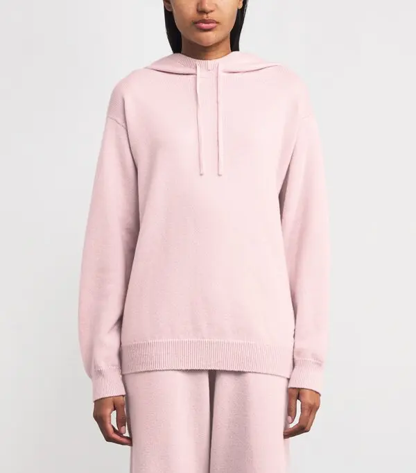 Harrods Cashmere Hoodie - Pink