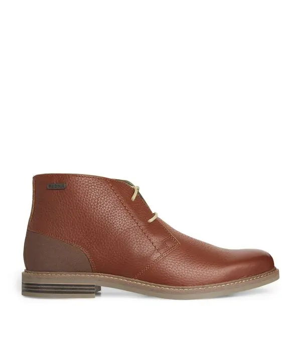 Barbour Leather Readhead Chukka Boots - Brown