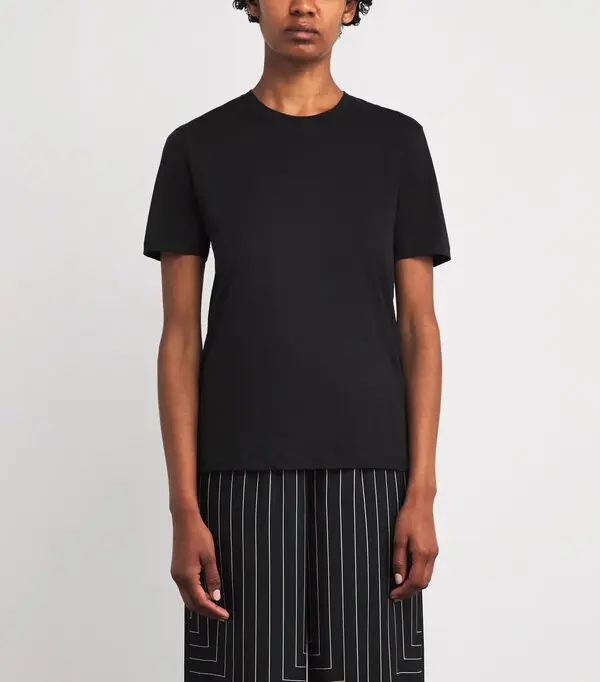 JOSEPH Cotton-silk T-shirt