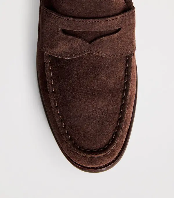 Polo Ralph Lauren Suede Alston Penny Loafers