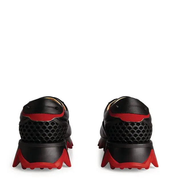 CHRISTIAN LOUBOUTIN Loubishark Leather Sneakers