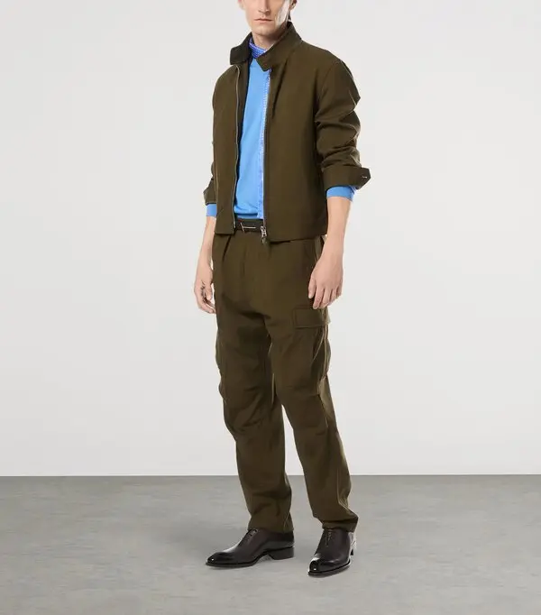 TOM FORD Virgin Wool-blend Cargo Trousers