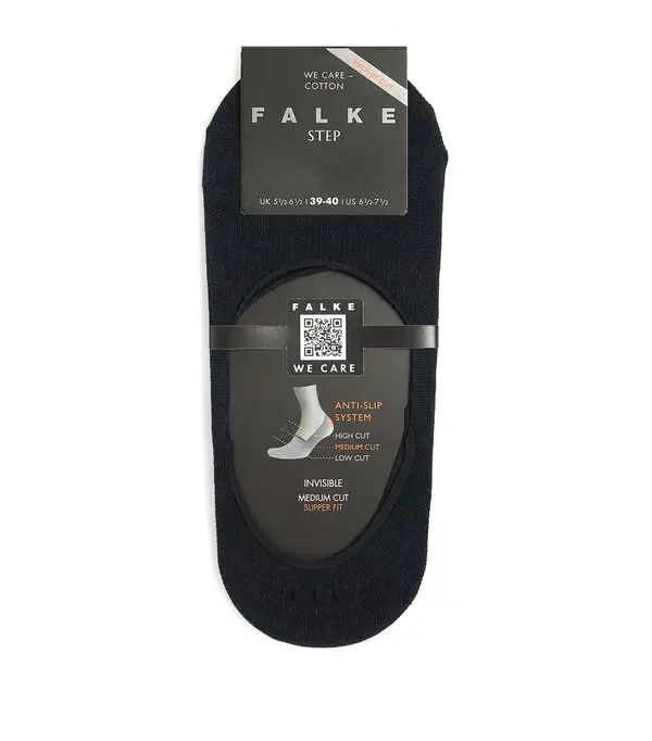 Falke Step Medium-cut Invisible Socks - Navy
