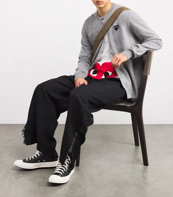 Play Comme Des Garcon X Converse Heart Chuck Taylor All Star '70 High-top Sneakers