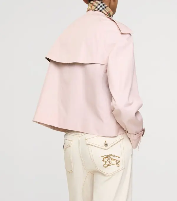 Burberry Kensington Tropical Gabardine Trench Coat