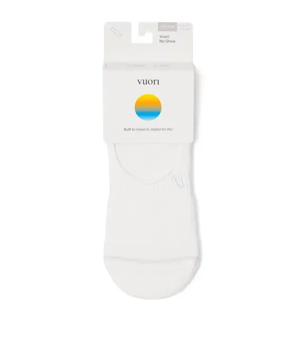 Vuori No Show Performance Socks - White