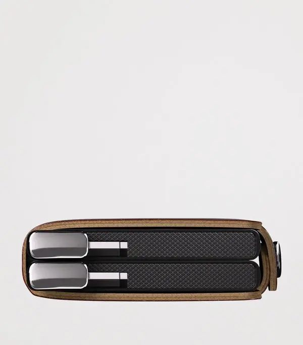 SECRID Basco Leather Twinwallet - Brown