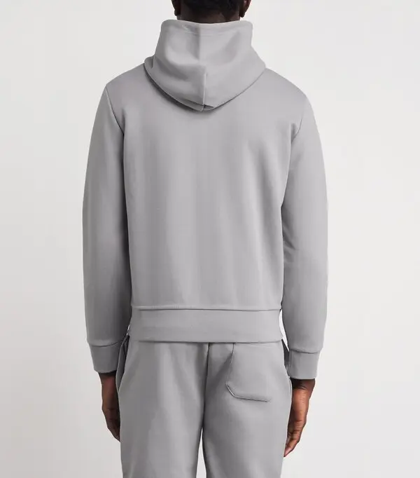 Polo Ralph Lauren Tech Knit Zip-up Hoodie - Grey