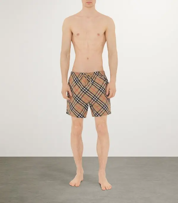 Burberry Check Swim Shorts