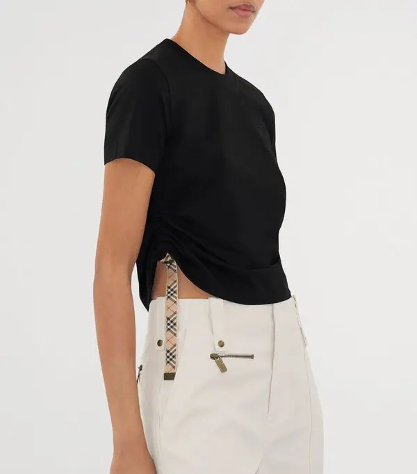 Burberry Cotton T-shirt - Black