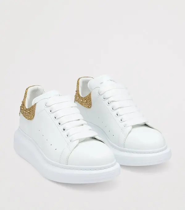 Alexander McQueen Leather Oversized Sneakers