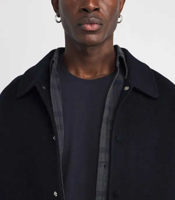 Paige Pima Cotton Sorden T-shirt - Navy