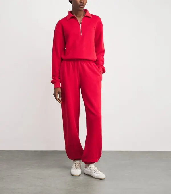 Eterne French Terry Sweatpants - Red