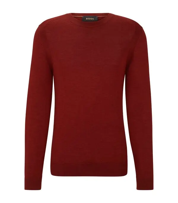 BOSS Wool, Silk, And Cashmere Sweater