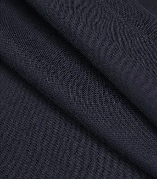 Studio Nicholson Cotton Bric T-shirt - Navy