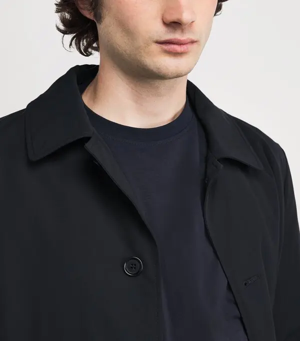 Studio Nicholson Cotton Bric T-shirt - Navy