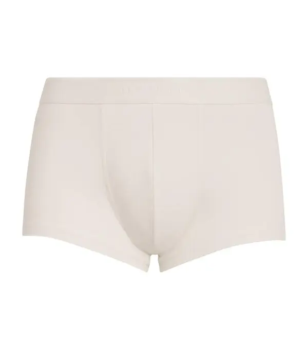 Sunspel Stretch-cotton Trunks - White