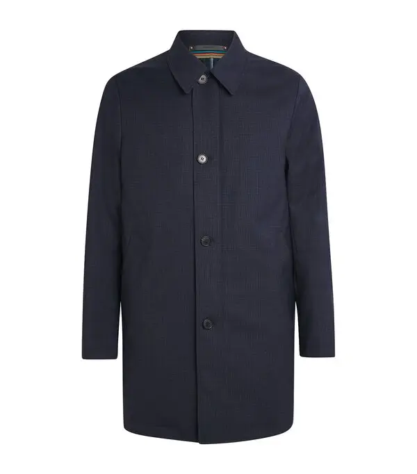 Paul Smith Wool Mac With Gilet