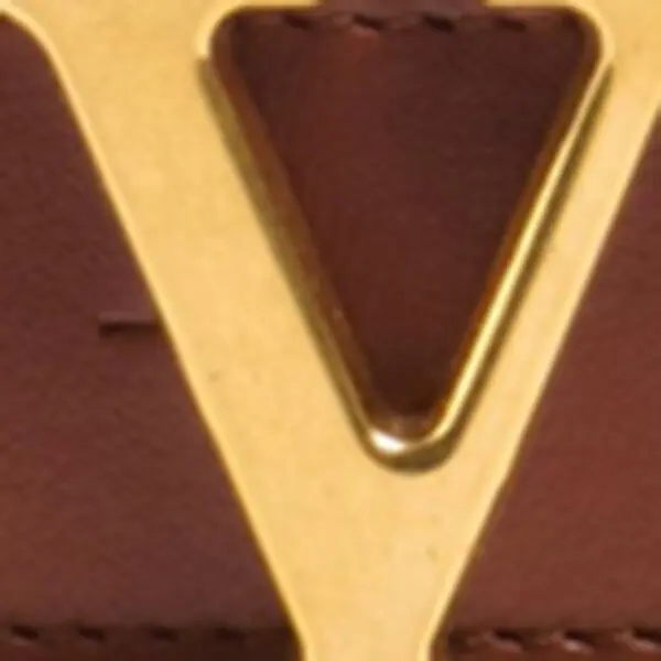 Valentino Garavani Vlogo Signature Leather Belt - Brown