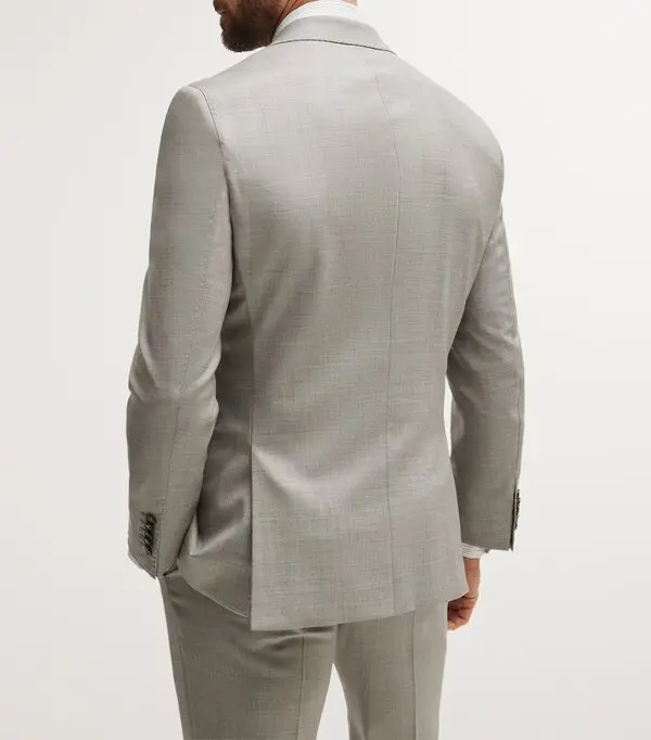 BOSS Virgin Wool Slim 2-piece Suit