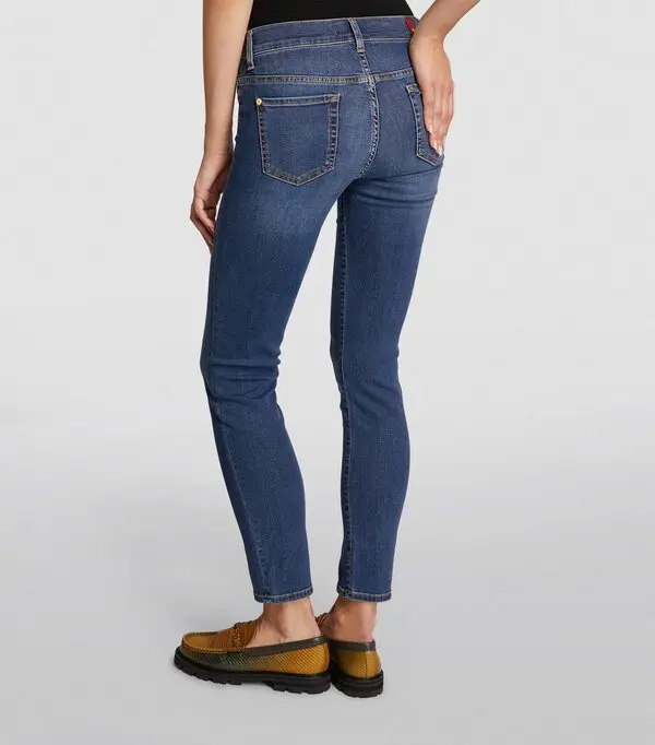 7 For All Mankind Bair Roxanne Slim Jeans