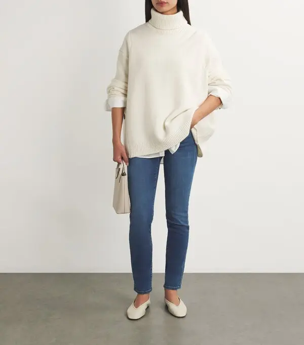 7 For All Mankind Bair Roxanne Slim Jeans