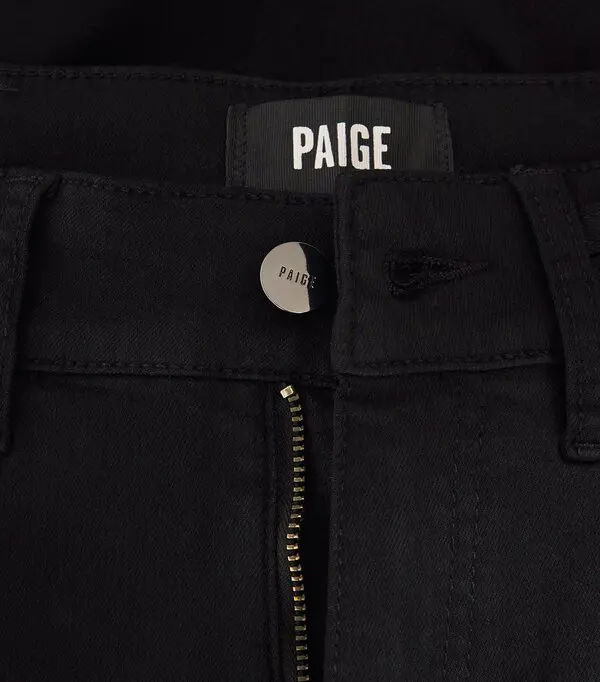 Paige Sasha Wide-leg Jeans - Black