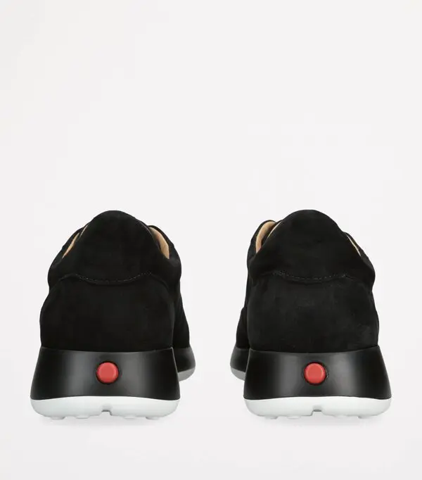 TOD'S Suede Allacciato 79k Sneakers - Black
