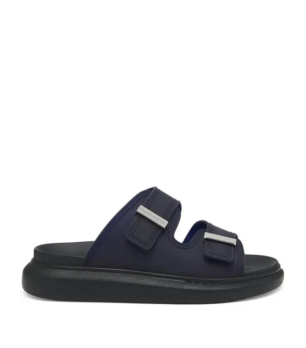 Alexander McQueen Oversized Hybrid Sandals - Blue