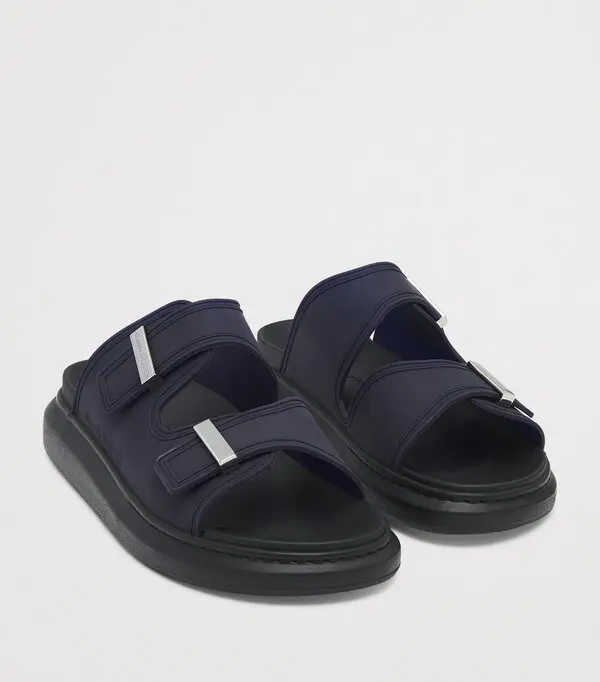 Alexander McQueen Oversized Hybrid Sandals - Blue