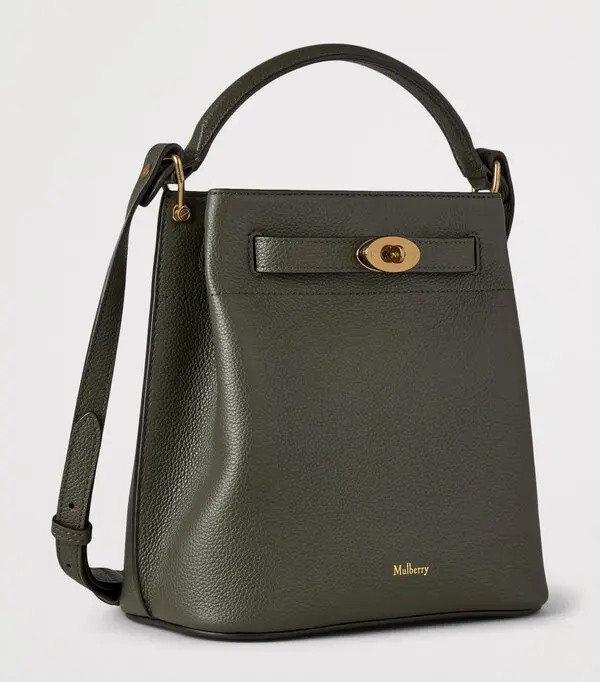 Mulberry Leather Islington Bucket Bag - Green
