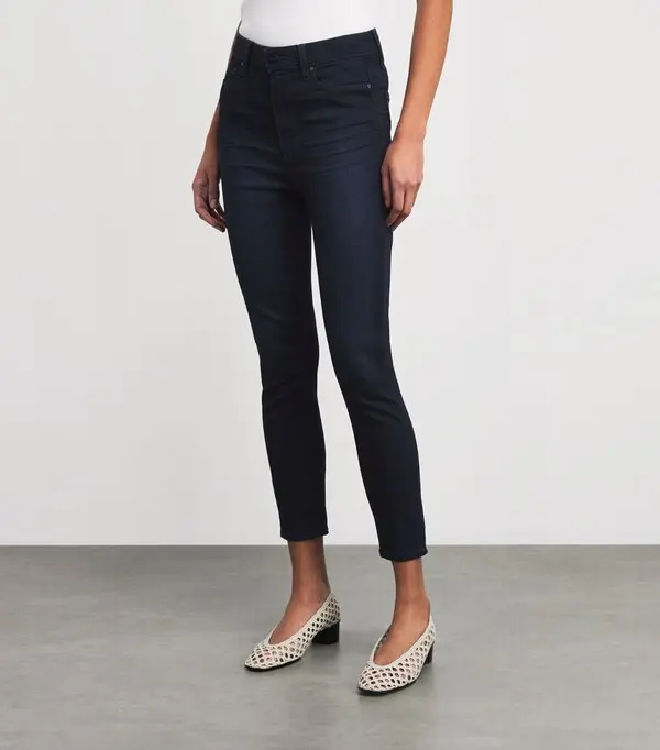 Paige Margot Crop Jeans - Navy