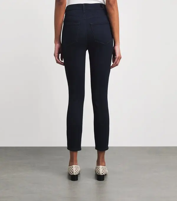 Paige Margot Crop Jeans - Navy