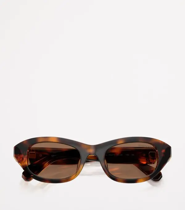 SWAROVSKI Sk6036u Sunglasses - Brown