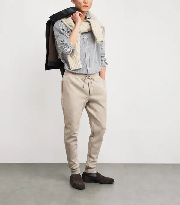 Polo Ralph Lauren Tech Knit Sweatpants - Beige