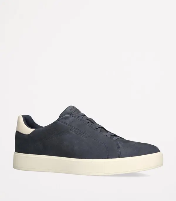 Cole Haan Grandprø Suede Low-top Sneakers - Navy
