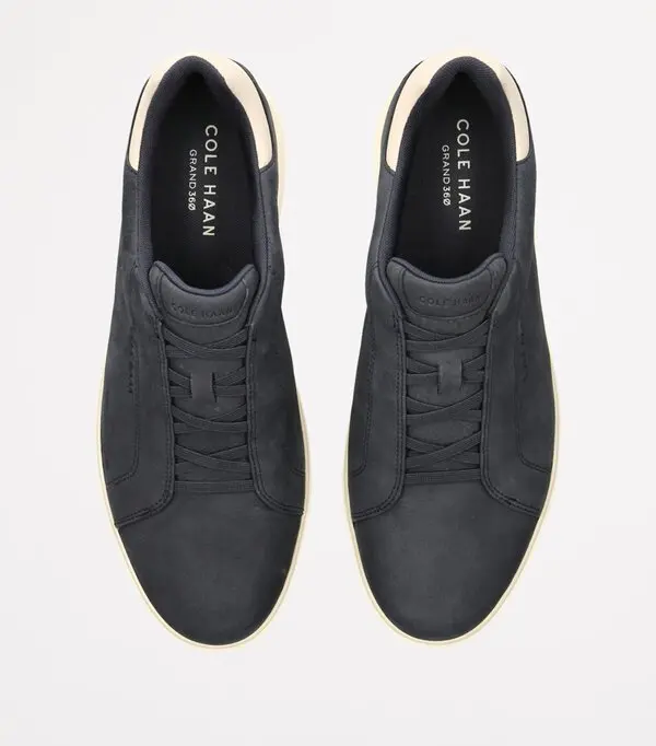 Cole Haan Grandprø Suede Low-top Sneakers - Navy