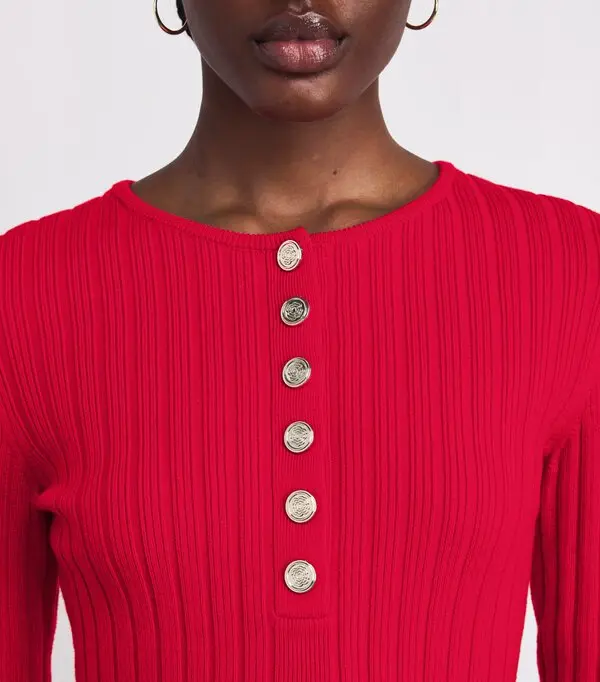 Maje Knitted Mini Dress