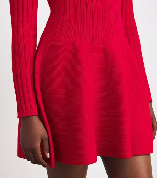 Maje Knitted Mini Dress