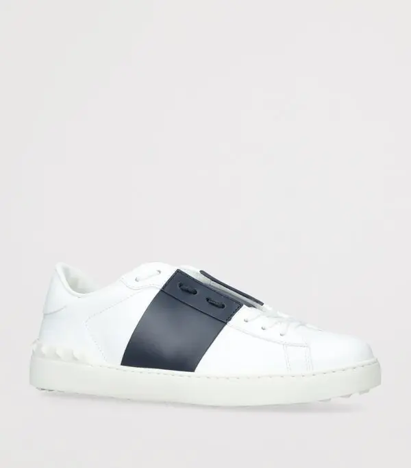 Valentino Garavani Leather Open Sneakers